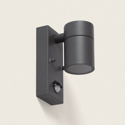 Edit Stone Outdoor Wall Light with PIR Sensor Anthracite