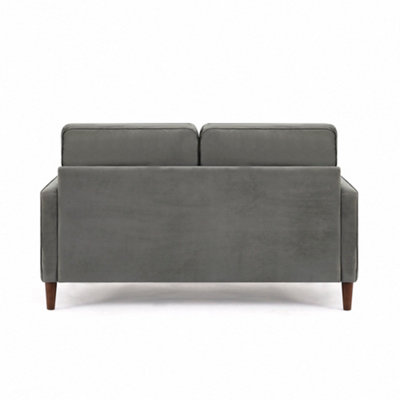 Edward Velvet Sofa 2 Seater Luxury Velvet Sofa Couch Settee Bolster ...