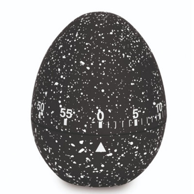 Egg Mechanical Kitchen Timer Black (REMOVED)