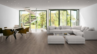 EGGER PRO Aqua+ Classic 8mm Dark Newbury Oak EPL047 Laminate Flooring 1 ...