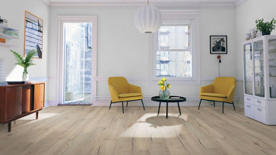 EGGER PRO Aqua+ Classic 8mm Valley Oak Smoke EPL015 Laminate Flooring 1.99m² Pack | DIY at B&Q
