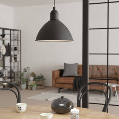 EGLO Priddy Pendant black/white