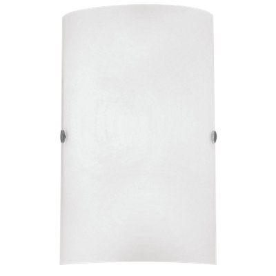 EGLO Troy 3 Satin Glass & Steel Wall Light