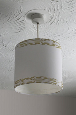 Egyptian Hieroglyphs Golden Border (Ceiling & Lamp Shade) / 45cm x 26cm ...