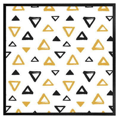 Egyptian pyramids (Picutre Frame) / 16x16" / Oak