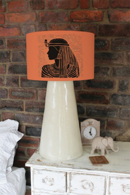 Egyptian Women on Orange (Ceiling & Lamp Shade) / 45cm x 26cm / Ceiling ...
