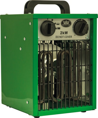 EH1904 Prem-I-Air 2kW Metal Fan Space Heater With Tip Over Switch