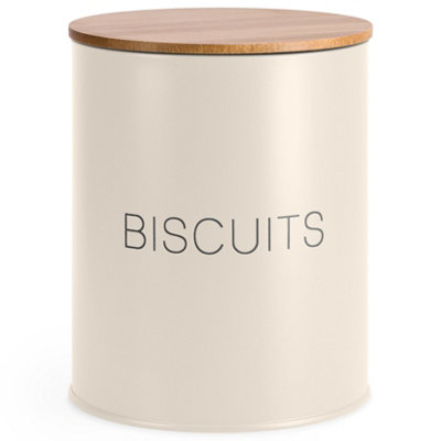 EHC Biscuit Tin Air tight Jar, Cookie Jar Container, Biscuit Barrel ...
