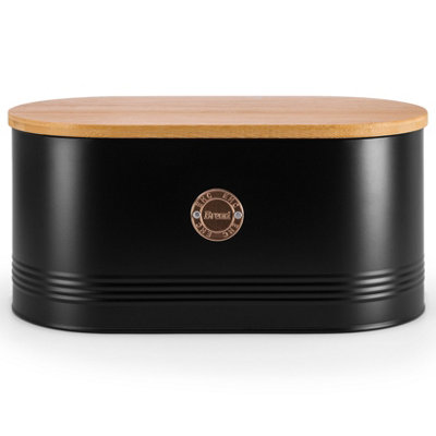 EHC Bread Bins for Kitchen, Bread Box with lid, Kitchen Storage Bin ...