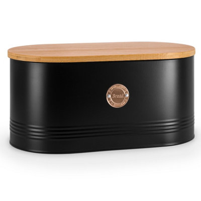 EHC Bread Bins for Kitchen, Bread Box with lid, Kitchen Storage Bin ...
