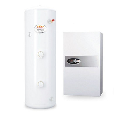 Buy EHC Comet Electric Boiler 12kW and Direct Cylinder 180L | DIY at B&Q