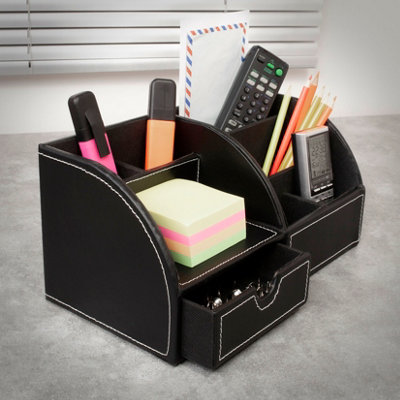 EHC Desk Stationary Make up Tools Tidy Pen Mobile Business Card Storage ...