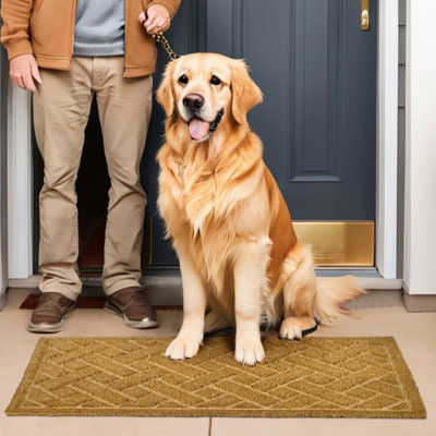 Non slip front door mats store