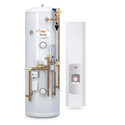 EHC Slim Jim 14.4kW and Indirect Pre-Plumbed Electric Boiler 180L | DIY ...