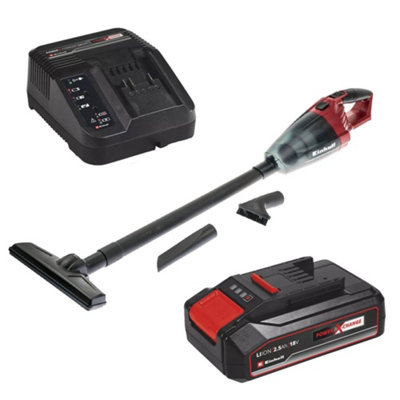 Einhell 18v Cordless Vacuum Cleaner Handheld Vac TE-VC 18 + 2.5AH ...