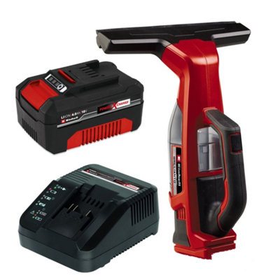 Einhell 18v Cordless Window Cleaner Vacuum Power X-Change + 4AH ...