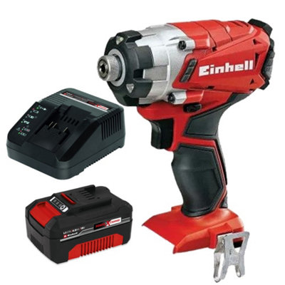 Einhell 18v Power X-Change Cordless Impact Driver TE-CI 18 + 4AH ...
