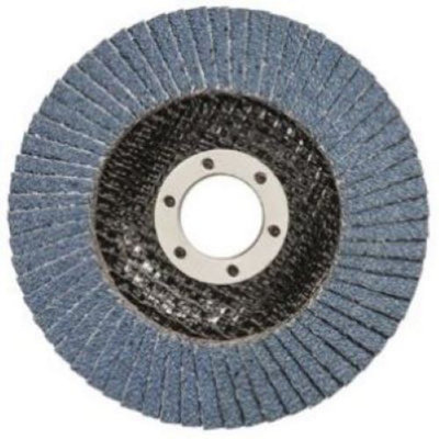 Einhell 2pc 115mm Abrasive Flap Discs | DIY at B&Q