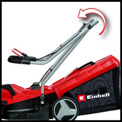 Einhell 33cm Cordless Lawnmower 18V Rotary PXC 4ah + 2.5ah Batteries ...