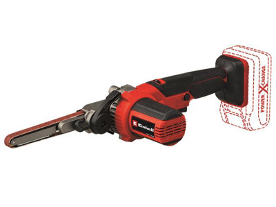 Einhell 4461000 18V Belt File Precision Powerfile Sander + 2.5AH ...
