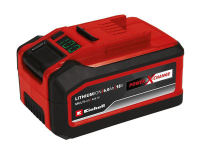 Einhell 6.0Ah Battery Power X-Change 1350W Power Delivery With 4Ah ...