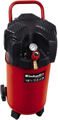 Einhell Air Compressor - 30 Litre Capacity - High Pressure 8 Bar (116 ...