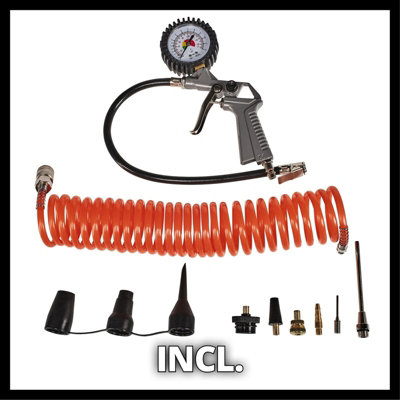 Einhell Air Compressor 8 Bar 6L Tank - Lightweight And Portable - TC-AC ...