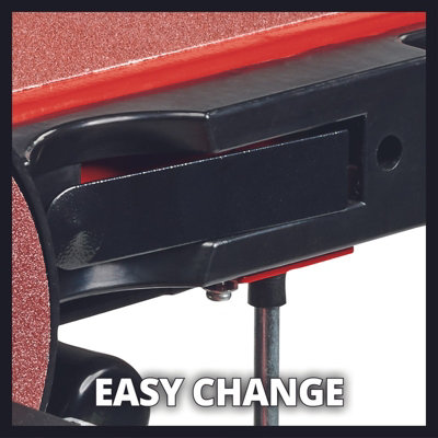 Einhell Belt And Disc Sander - Includes G80 Sanding Belt & Paper - With ...