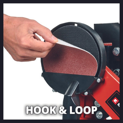 Einhell Belt And Disc Sander - Includes G80 Sanding Belt & Paper - With ...