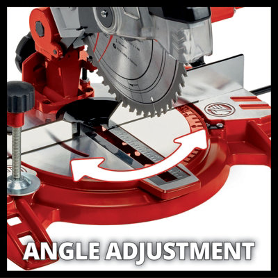 Einhell Compound Mitre Saw 210mm 1400W With Crosscut And 45 Degree Tilt ...