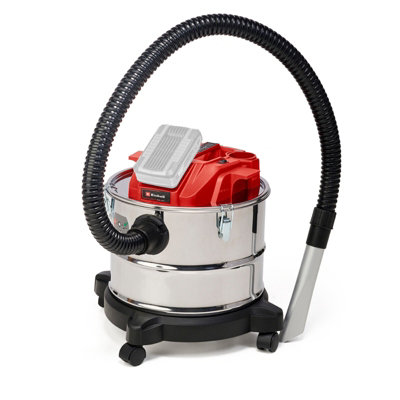 Einhell Cordless Ash Vacuum Cleaner 15L 100mbar Power X-Change 18V TE ...