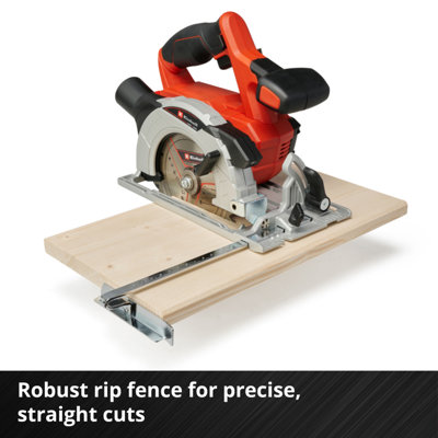 Einhell Cordless Circular Saw 150mm 18V Power X-Change LED Light Dust ...