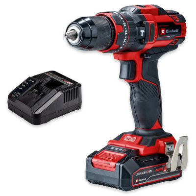Einhell Cordless Combi Drill 44Nm 18V With Battery And Charger TE-CD 18 ...