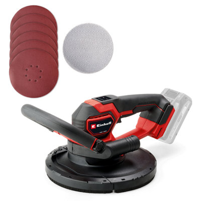 Einhell Cordless Drywall Sander 225mm Handheld 18V Power X-Change ...