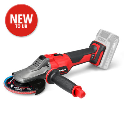 Einhell Cordless Flat Nose Angle Grinder 18V 125mm Brushless ...