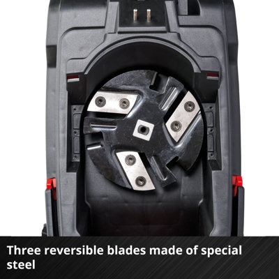 Einhell Cordless Garden Shredder 36V Power X-Change Mobile Shredding ...