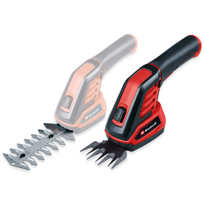 Einhell Cordless Grass and Bush Shear - 2 Quick-Change Blades for Grass ...