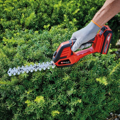 Einhell hedge trimmer 18v store