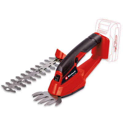 Einhell Cordless Grass Shears Hedge Trimmer 20cm 18V PXC GC-CG 18 Li ...