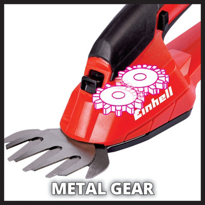 Einhell Cordless Grass Shears Hedge Trimmer 20cm 18V PXC GC-CG 18 Li ...