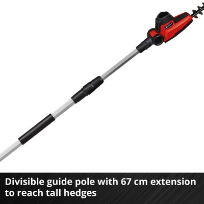 Einhell cordless pole hedge trimmer store