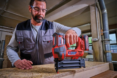 Einhell Cordless Nail Gun Power X-Change Professional Grade Nailer 18V ...