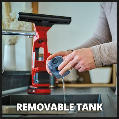 Einhell Cordless Window Vacuum Glass Cleaner 18V Power X-Change ...