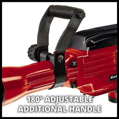 Einhell Demolition Hammer 43J 1600W SDS Hex Chuck Includes Chisels Carry Case TC DH 43