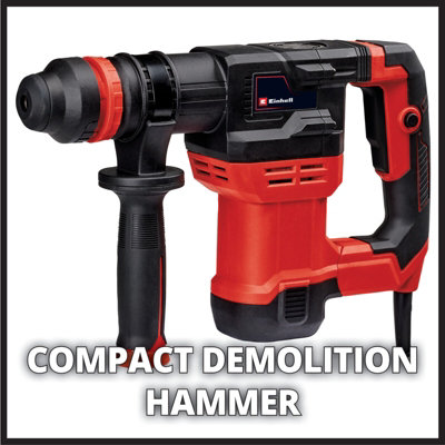 Einhell Demolition Hammer Drill 750W 5J With Carry Case Bits SDS+ TE-DH ...