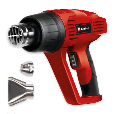 Einhell Electric Heat Gun 2000W With Metal Nozzle Kit Up To 550 Degrees ...