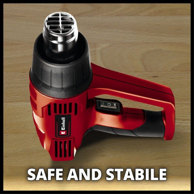 Einhell Electric Heat Gun 2000W With Metal Nozzle Kit Up To 550 Degrees ...