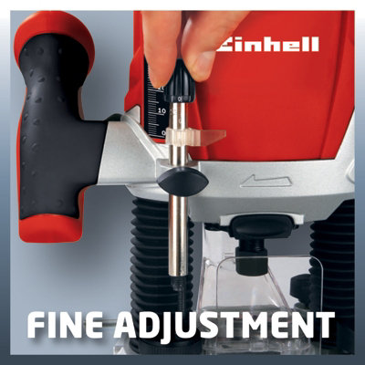 Einhell Electric Router Powerful 1200W Adjustable Wood & Milling Power ...