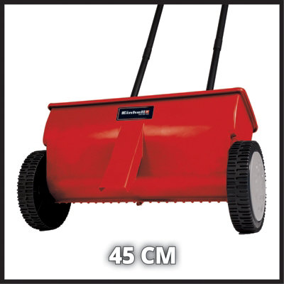 Einhell Garden Spreader 45cm Wheeled 12L For Seeds Fertiliser Grit ...