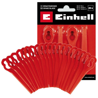 Einhell GE CT 18 Li GC CT 18 24 Li P Grass Strimmer Trimmer Plastic Blades x20